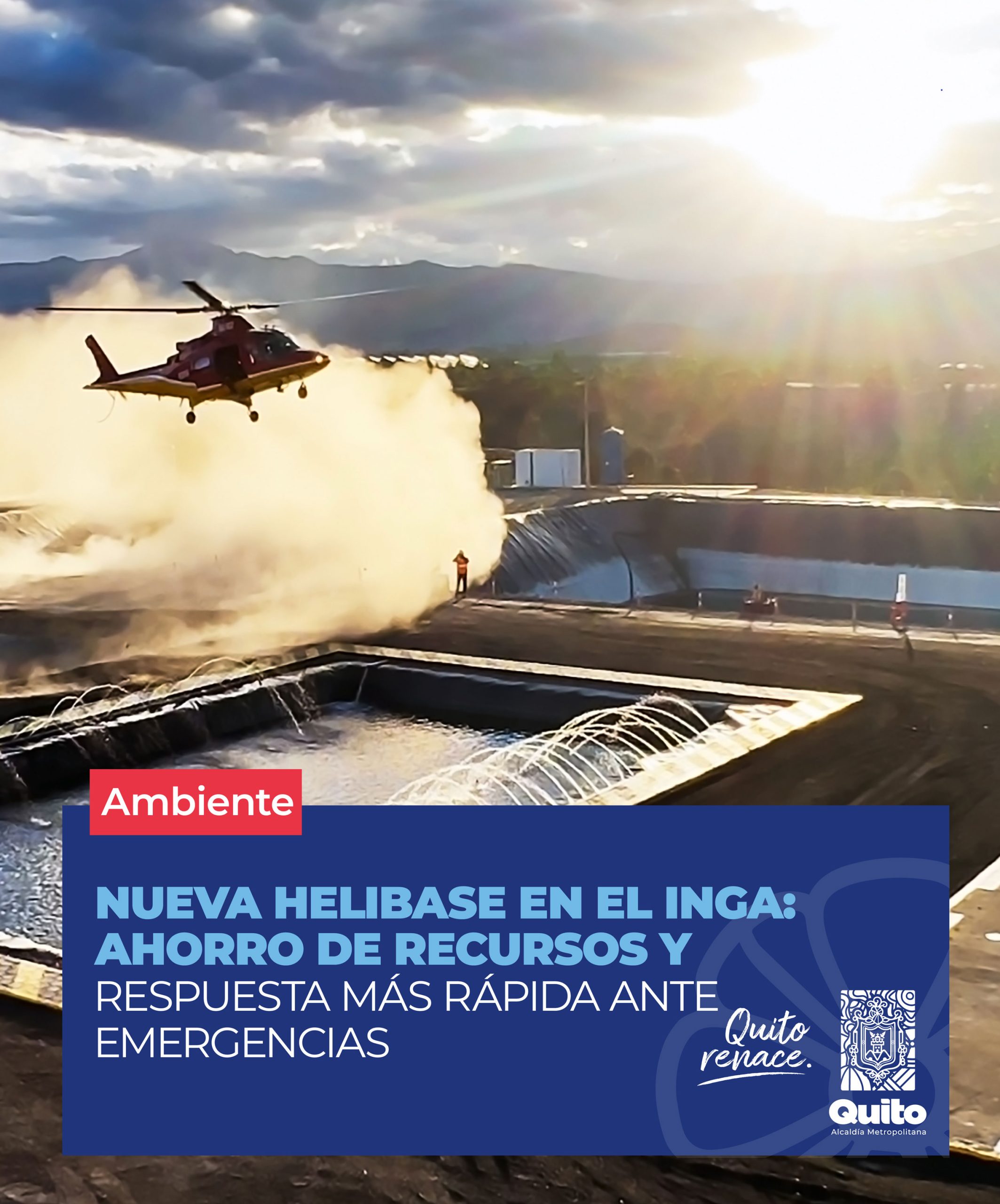 Nueva helibase en El Inga: ahorro de recursos y respuesta más rápida ...